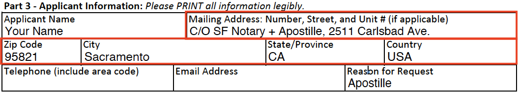 Death Certificate Certified Copy – San Francisco County